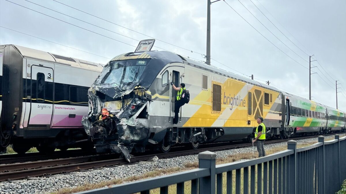 15 Injured in Florida After Brightline Train Collides with Fire Truck